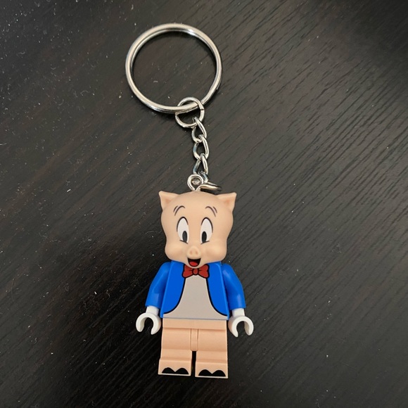 Lego | Toys | Porky Pig Looney Tunes Keychain | Poshmark